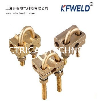 Type GUV Rod to Cable Clamp, Copper material, Good electric conduction