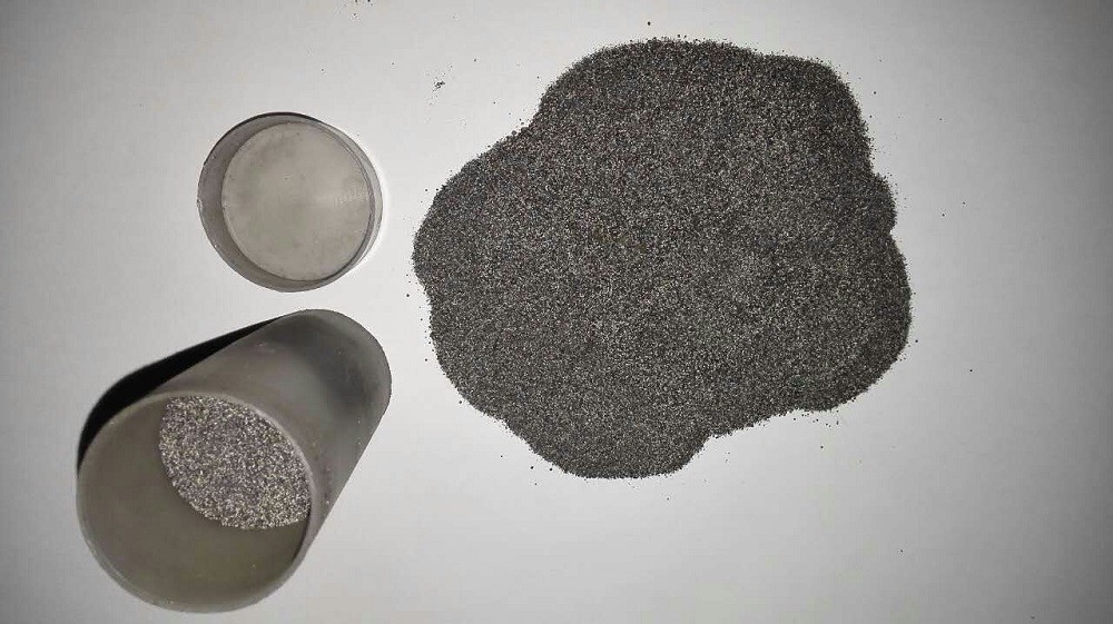 Exothermic Welding Metal Powder #250, with ignition powder and steel plate